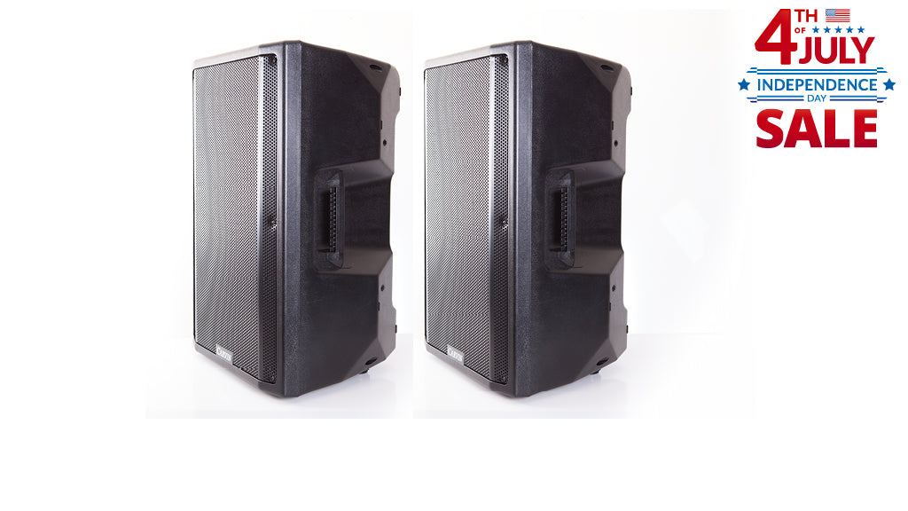 Powered 15-Inch Speaker System 2000W 15-Inch Active Loudspeaker ...