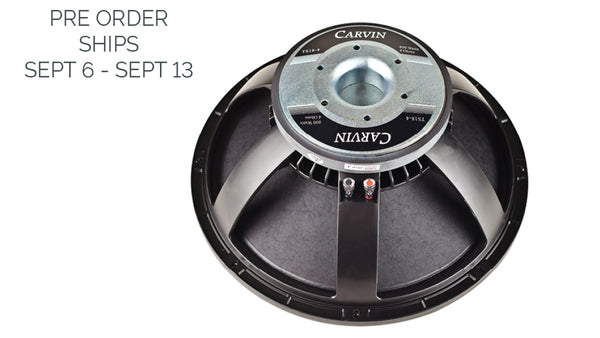 Carvin Speaker Parts - Replacement speakers and High Frequency Driver ...