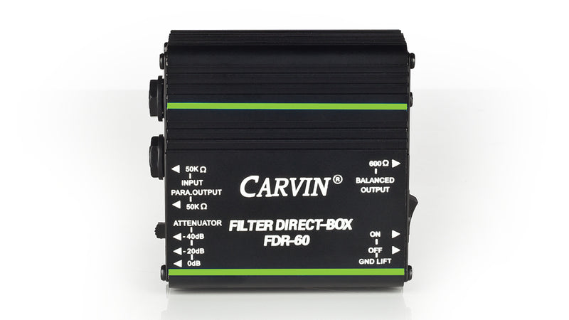 FDR60 DI Box - Filter Direct Box - Carvin Audio