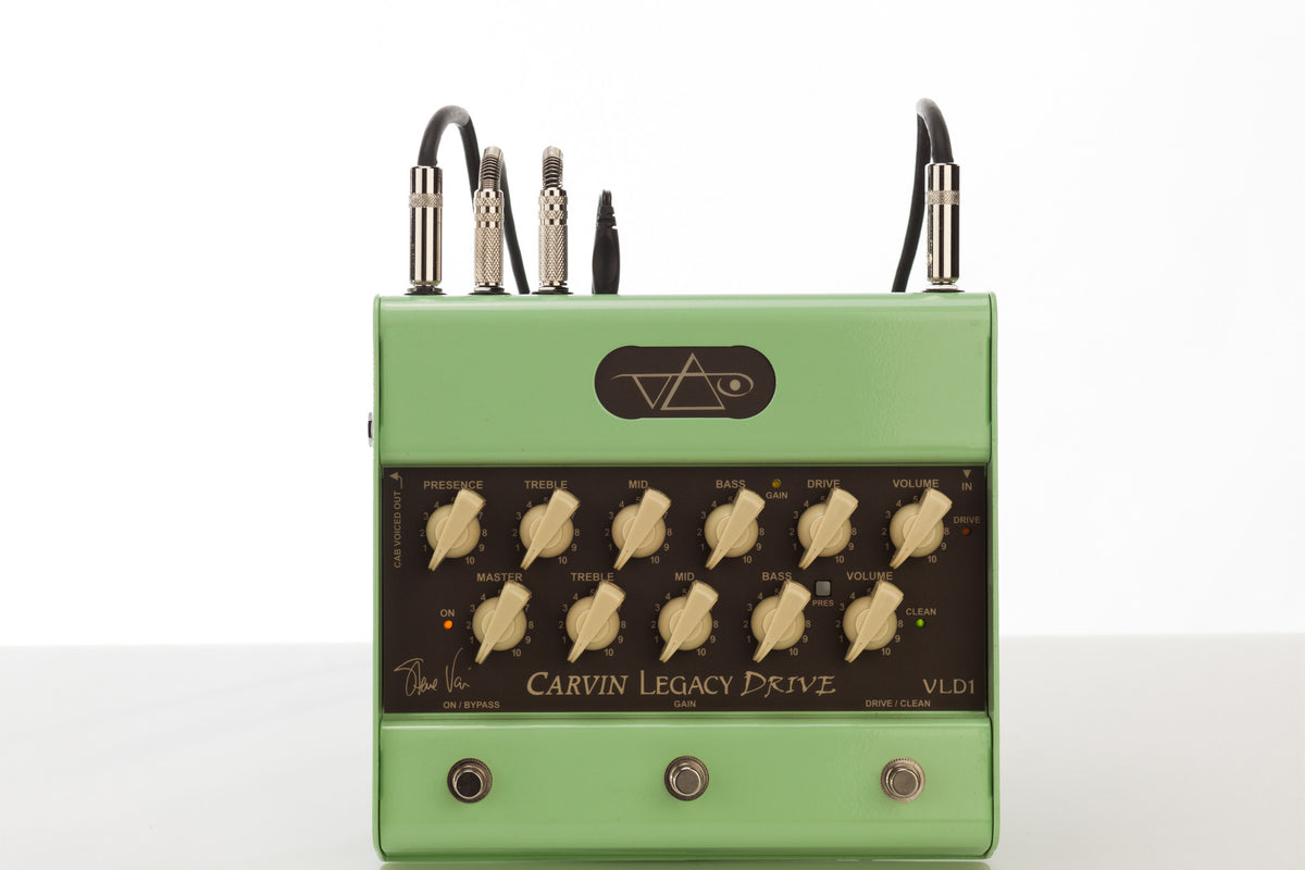VLD1 Legacy Drive Steve Vai Signature Preamp Pedal - Carvin Audio